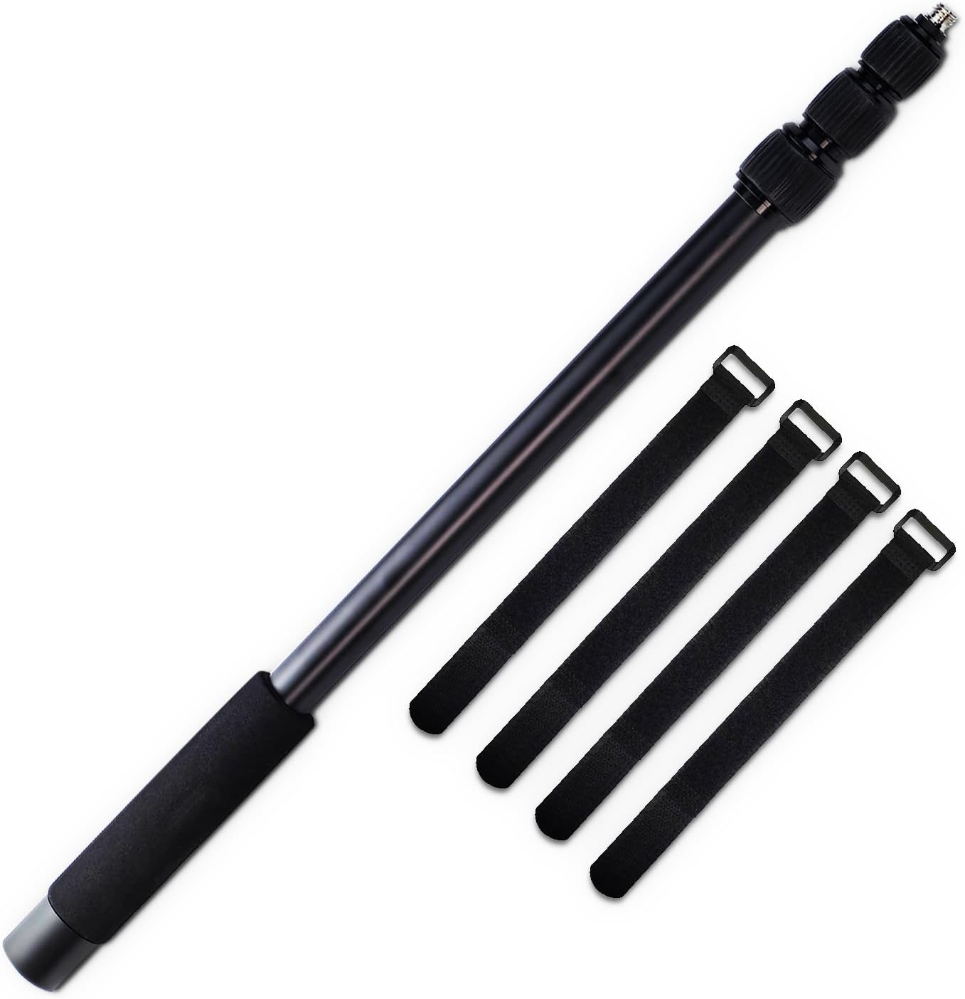 Amazon.com: Portable Handheld Boom Pole, 4 Section Stretchable Handheld ...