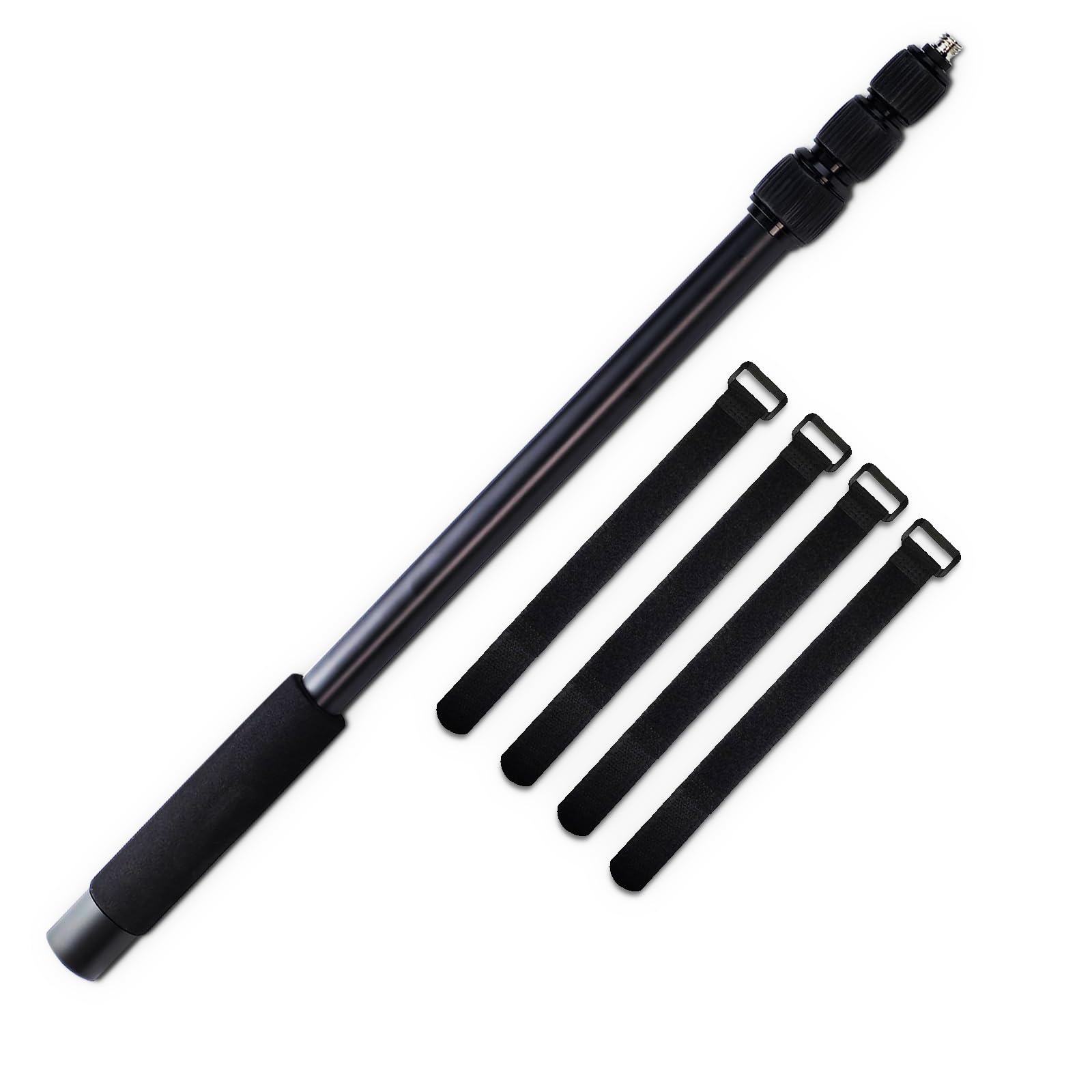 Amazon.com: Portable Handheld Boom Pole, 4 Section Stretchable Handheld ...