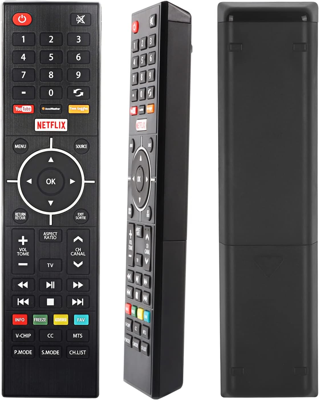 Amazon.com: New 845-058-03B03 Remote Control fit for Element Smart LED ...