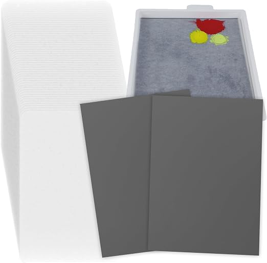 Amazon.com: Wet Palette Paper and Sponge Refillment for 8.5in x 7in Wet ...