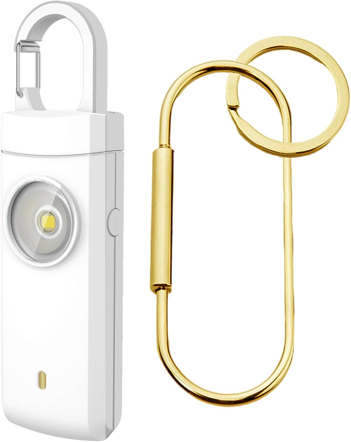 Amazon.com: Self Defense USB Rechargeable Alarm,130 dB Loud Siren with ...