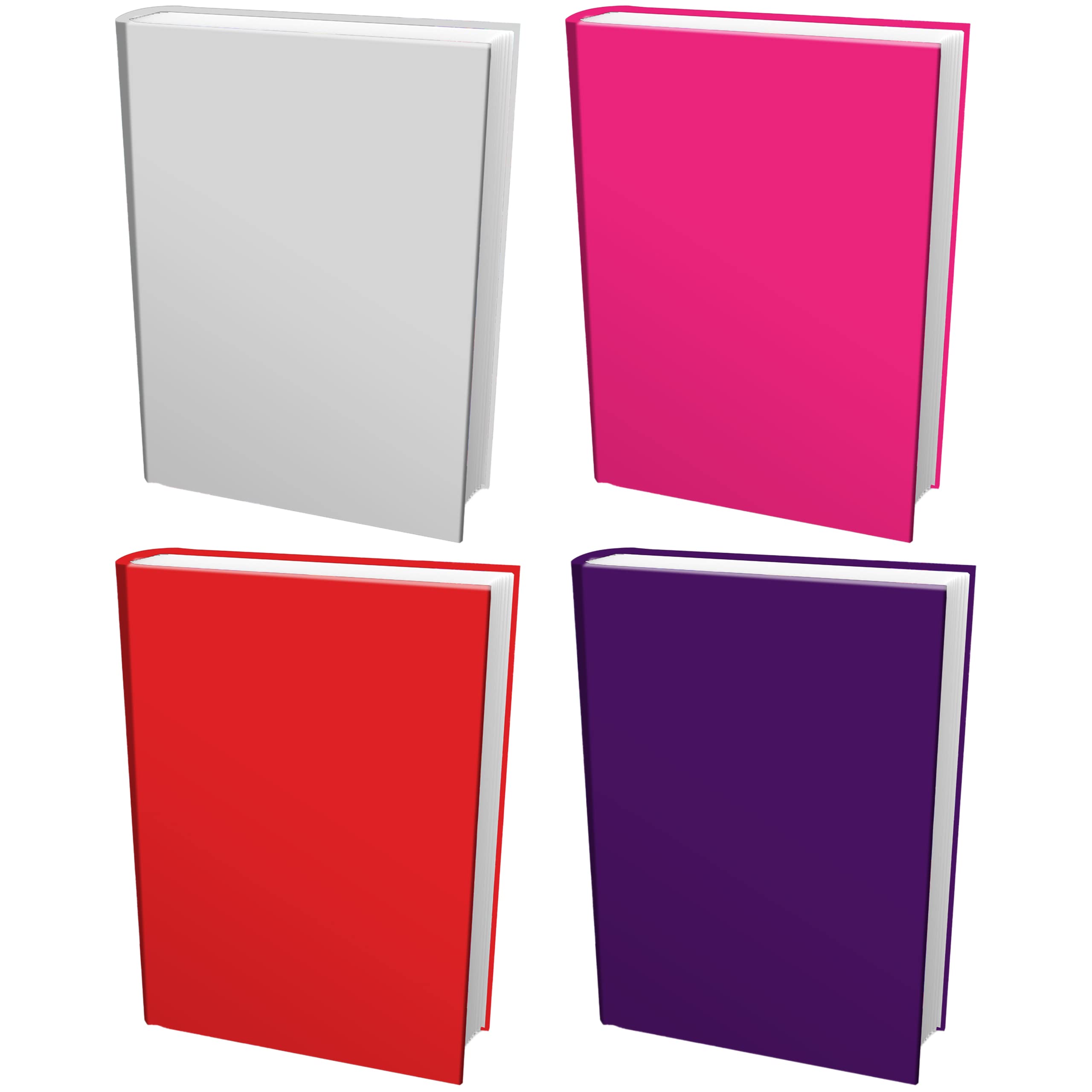 Amazon.com: Easy Apply, Reusable Book Covers 4 Pk. Best Jumbo 9x11 ...