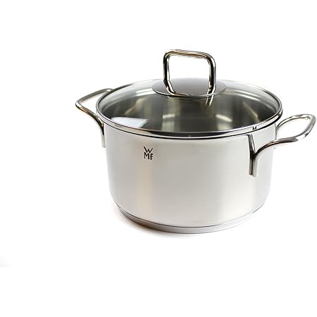 Amazon｜WMF ProfiSelect 20cm ステンレス両手鍋 3.3L(1～2人用) IH対応 ガラス蓋｜両手鍋 オンライン通販