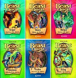 Beast Quest III. Staffel Band 13 bis 17 (13. Torgor Ungeheuer der ...
