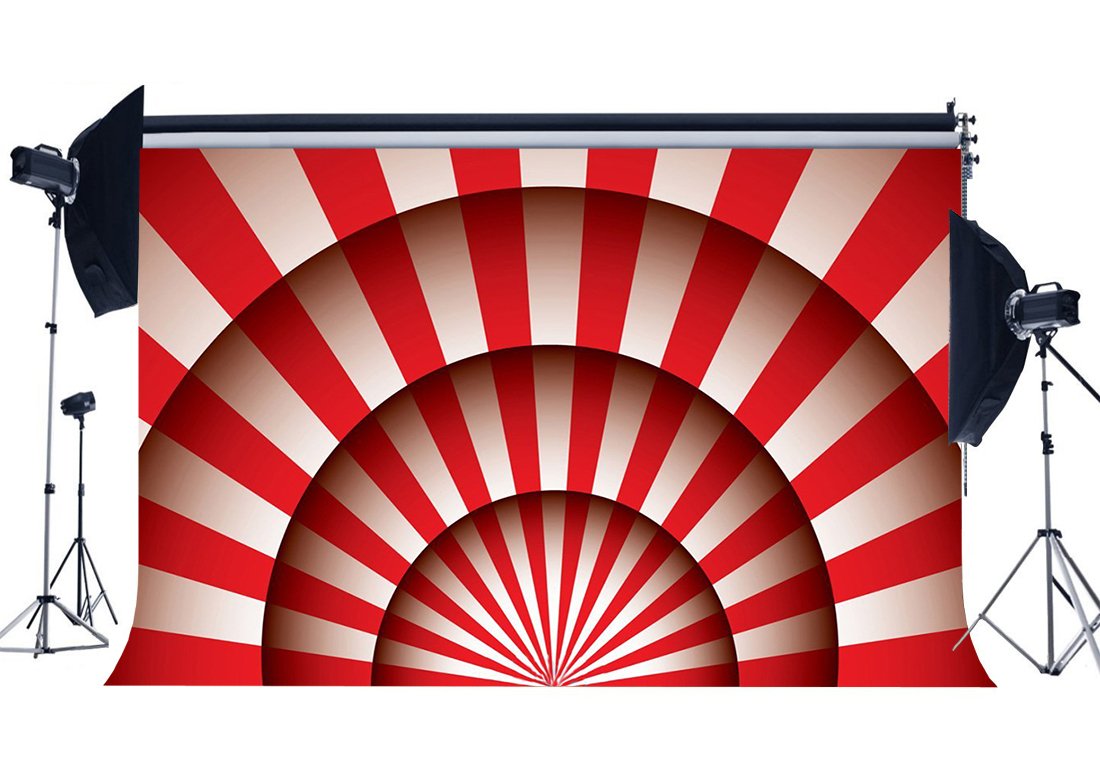 Buy Haosphoto Circus Backdrop 10X8FT Vinyl Carnival Party Backdrops ...
