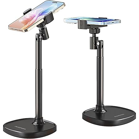 PUJUDODA Handyhalterung Tisch,Mehrwinklig Verstellbarer Mobile ...