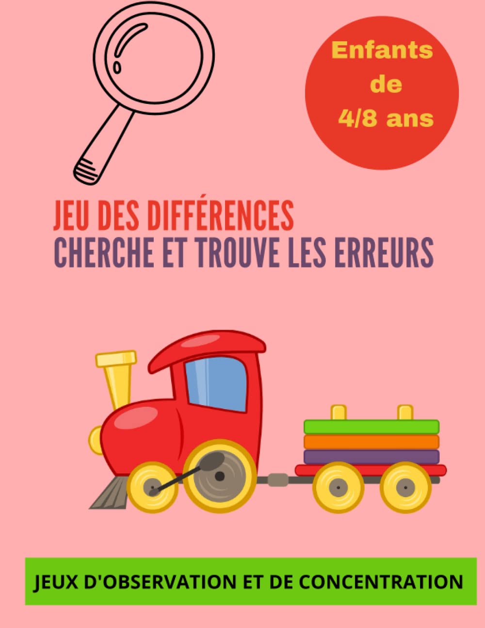 Buy Jeu des différences cherche et trouve les erreurs: Jeux pour ...