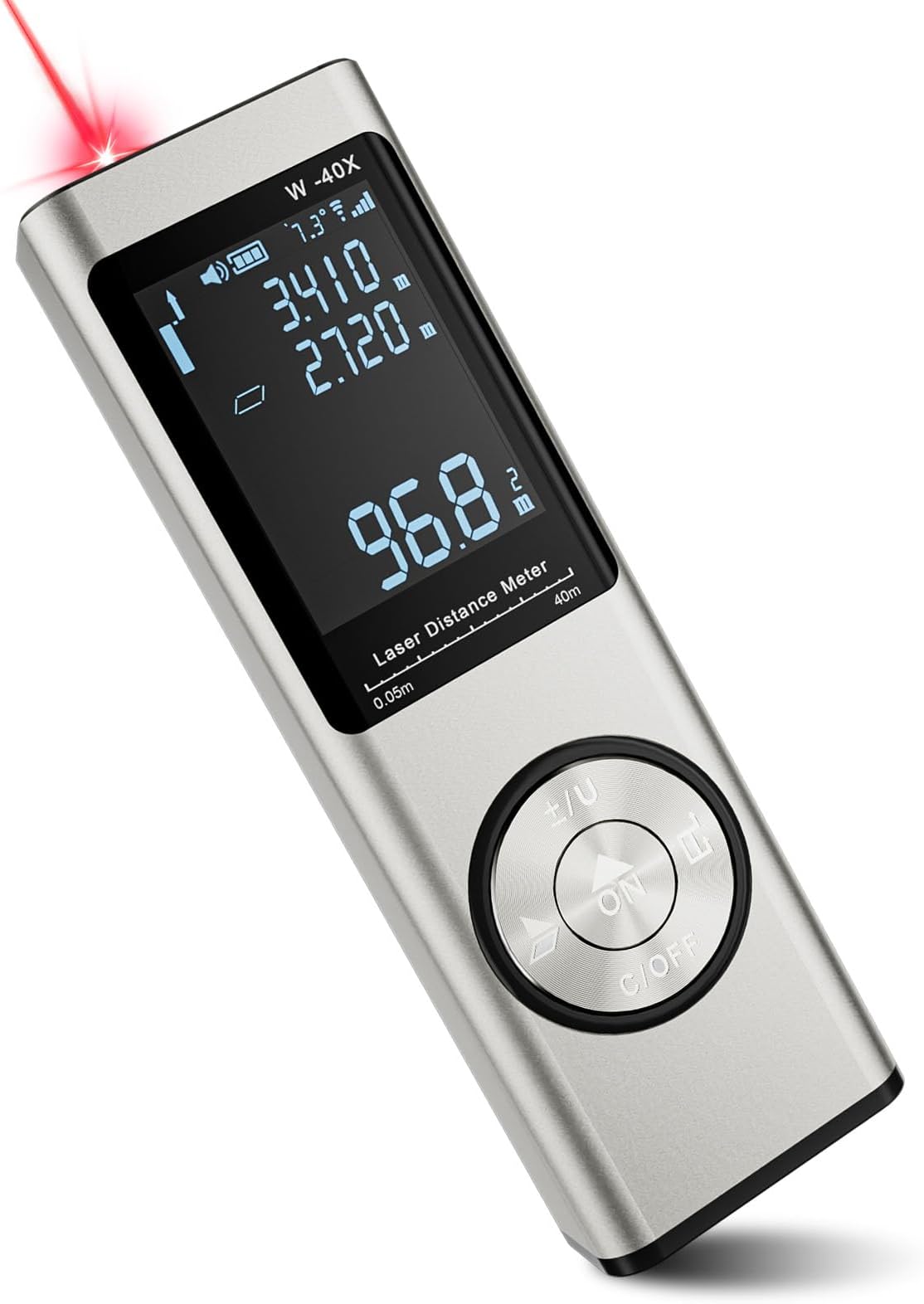 Amazon.com: ZOOICE Laser Measurement Tool, 131ft/40M Portable Digital ...