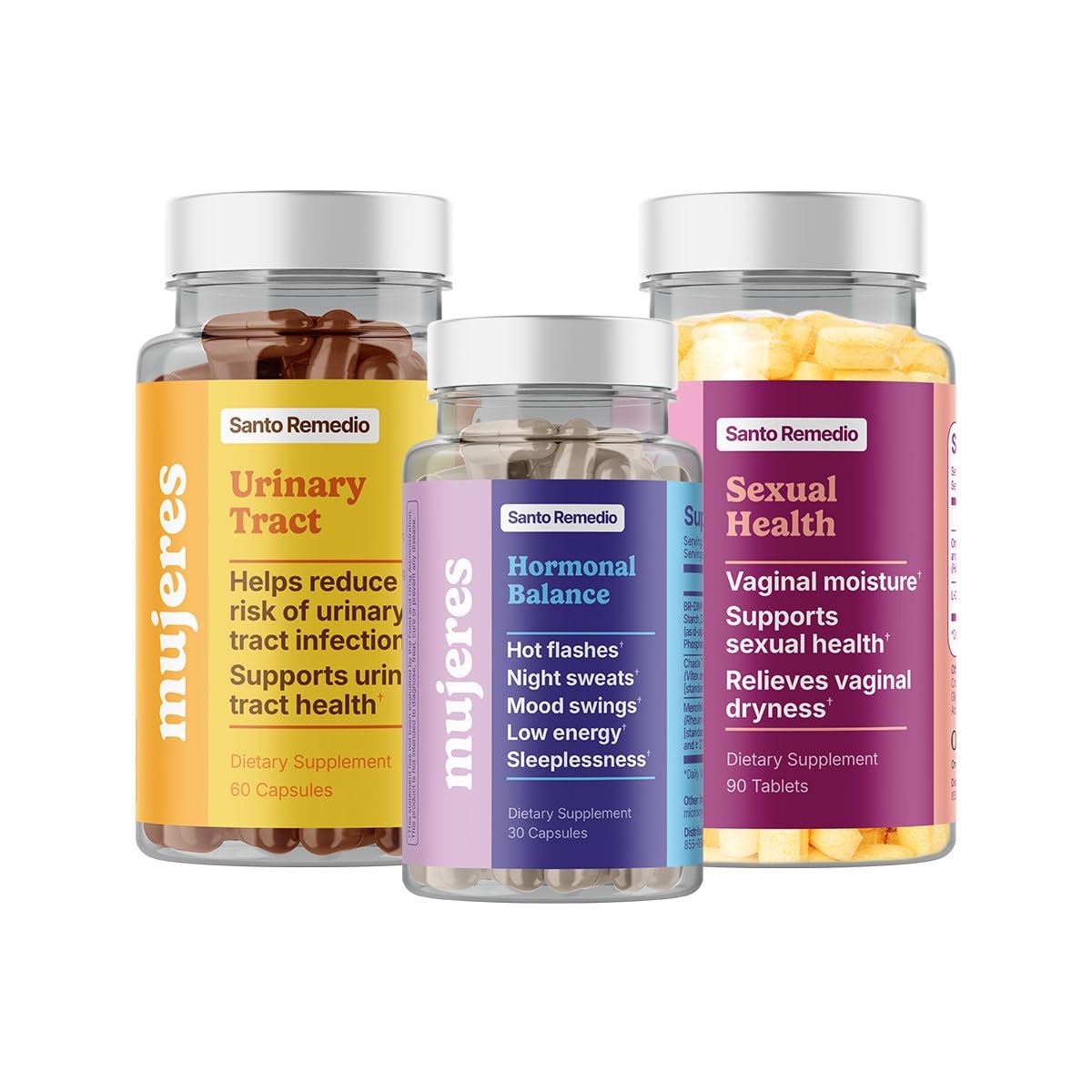 Amazon.com: Santo Remedio Menopause Kit, Dietary Supplement, Relief for ...