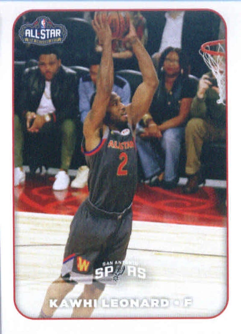 Amazon.com: 2017-18 Panini NBA Stickers #387 Kawhi Leonard Western All ...