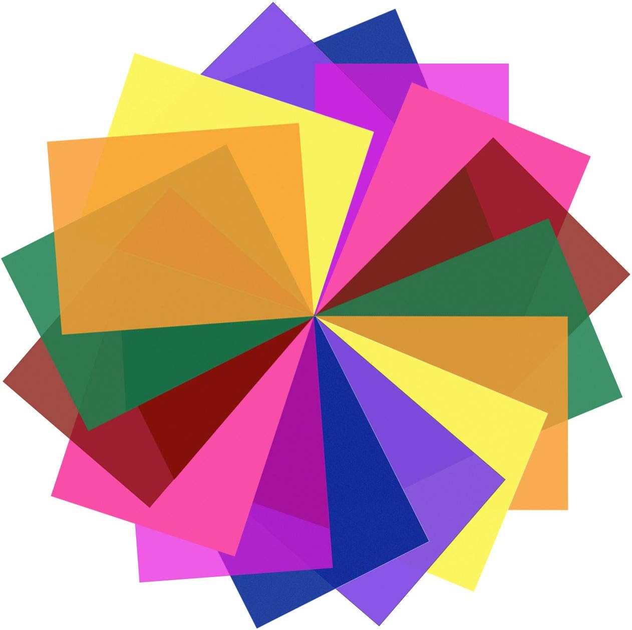 Amazon.com : Universal Flash Speedlite Color Gels Filters 40 PCS 20 ...