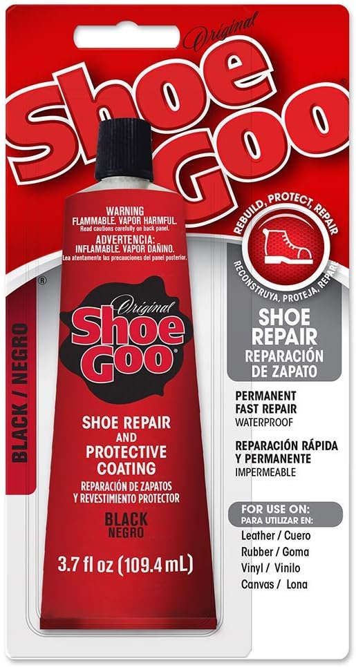Amazon.com: Shoe Goo Shoe Repair Adhesive Glue Clear (Pack of 2),3.7 oz ...
