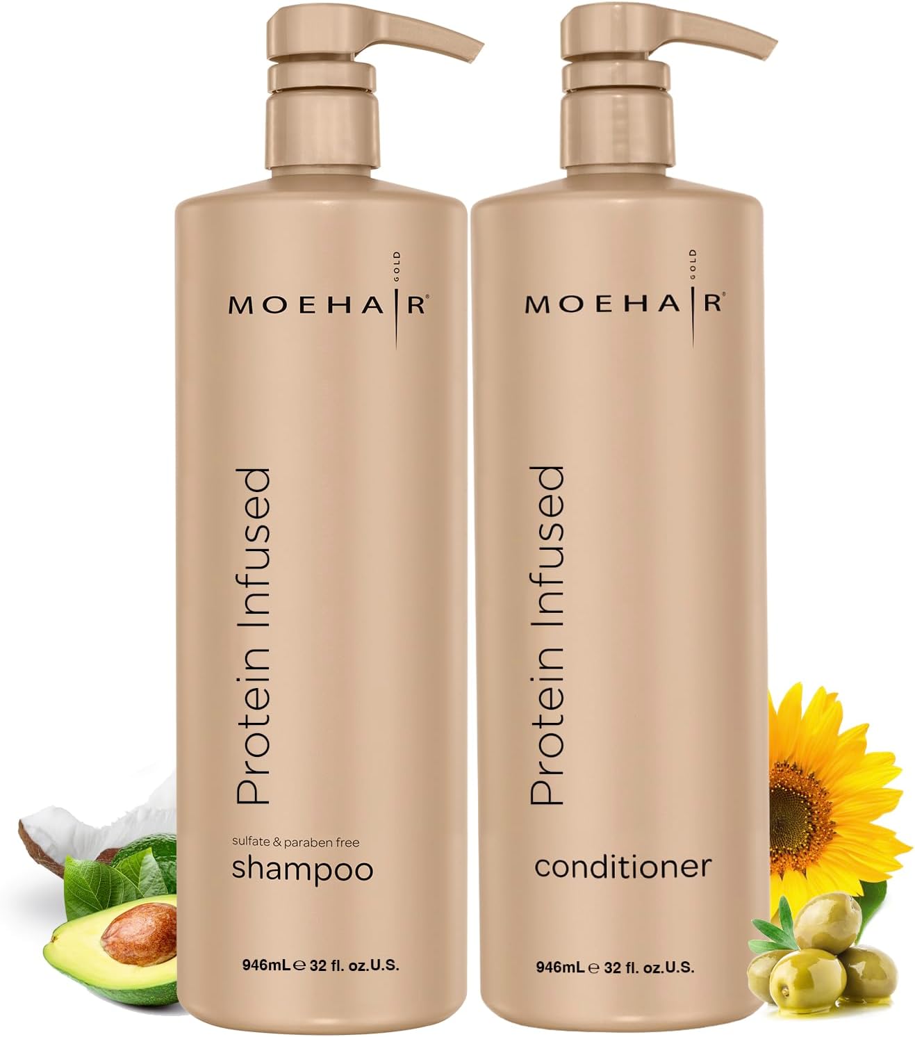 Amazon.com : Moerie Volumizing Shampoo and Conditioner for Hair Loss ...