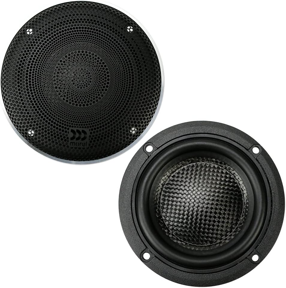 Amazon.com: Morel Elate Carbon MM3 3-1/2" Midrange Component Speakers ...