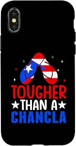 Amazon.com: iPhone X/XS Tougher Than A Chancla Puerto Rican Puerto Rico ...
