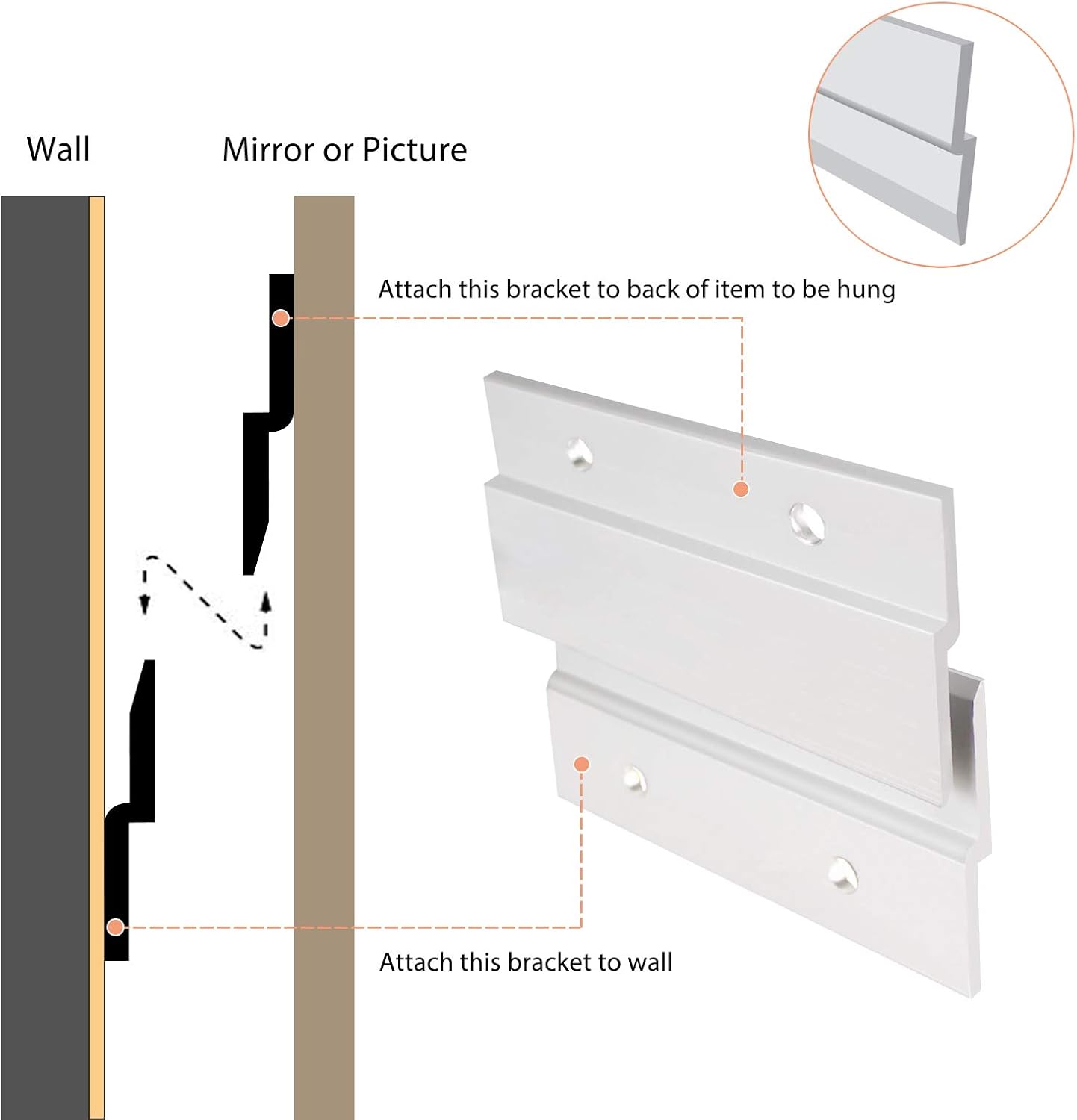 French Cleat Bracket