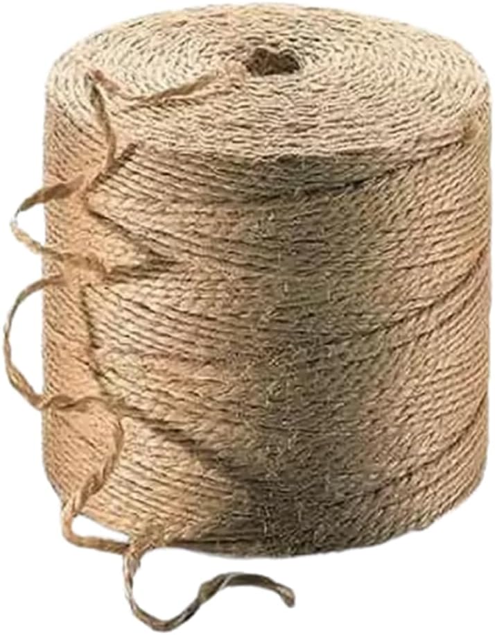 Amazon.com: TIAMALL 300 Feet Natural Jute Twine Gift Twine String ...
