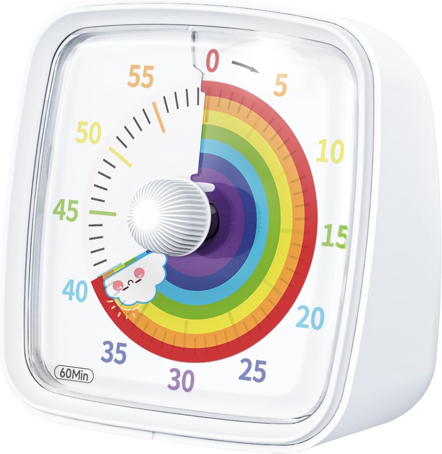 Amazon.com: LIORQUE 60 Minute Visual Timer for Kids, Rechargeable ...