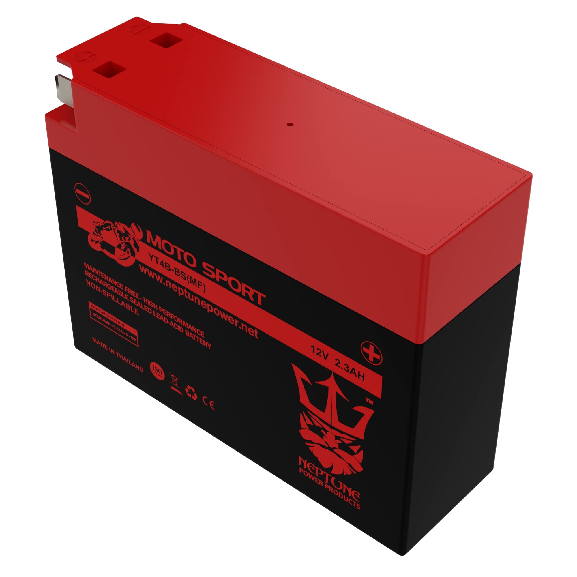 Atv Battery YT4B-BS High Performance AGM Motorcycle Battery – Sealed ...
