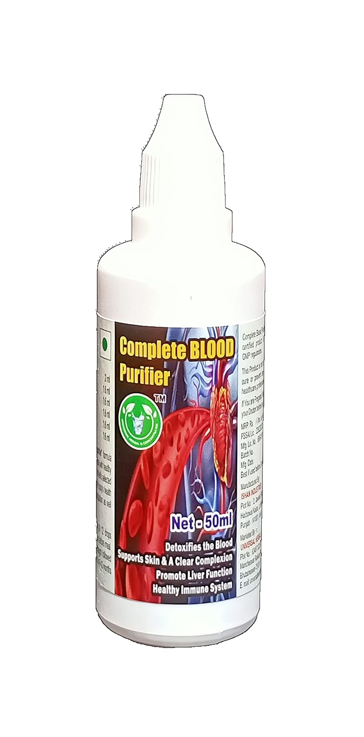 Buy Complete Blood Purifier Drops - 50ml (Get One Bottle 50ml Complete ...