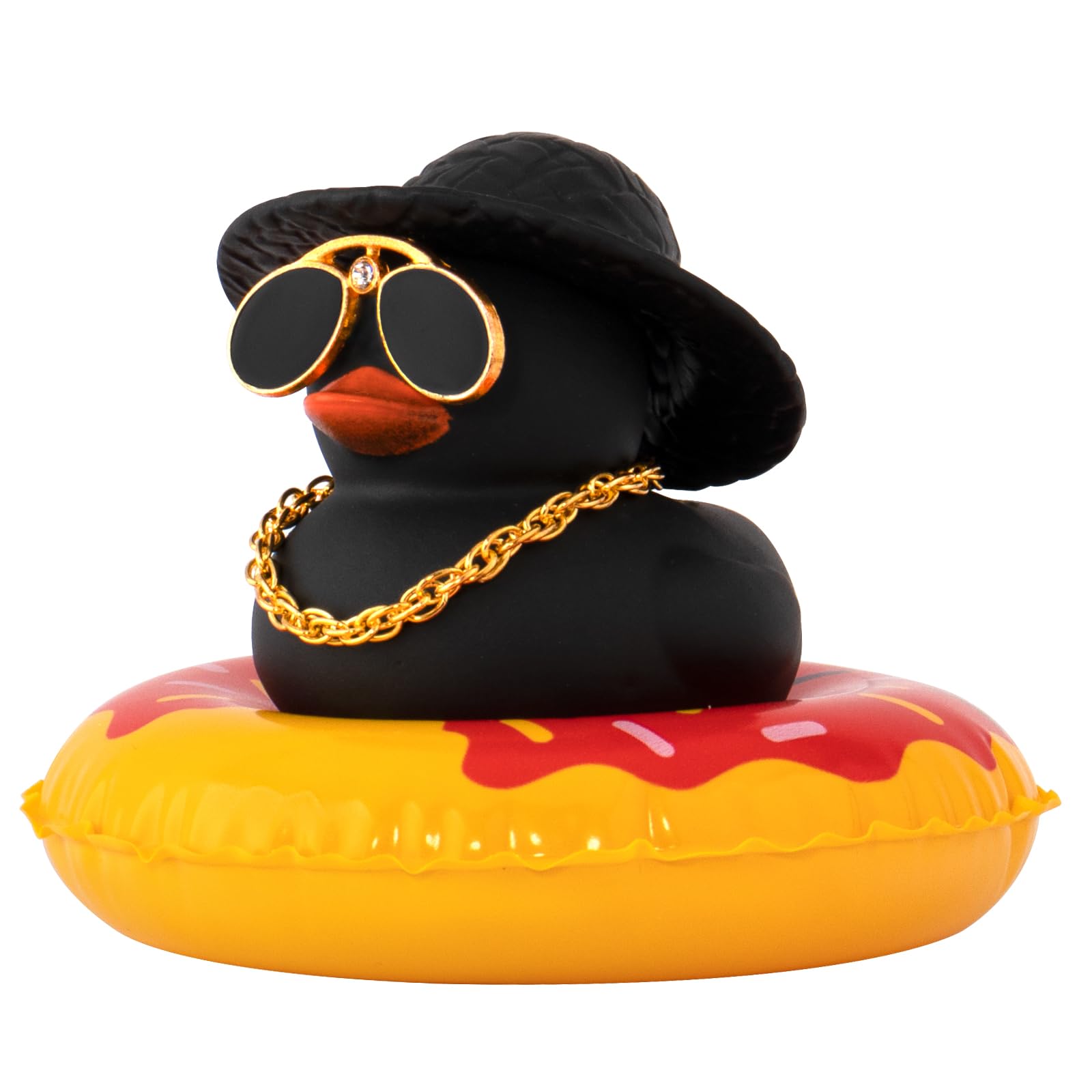 Amazon.com: wonuu Car Duck Ornament Dashboard Decorations Rubber Duck ...