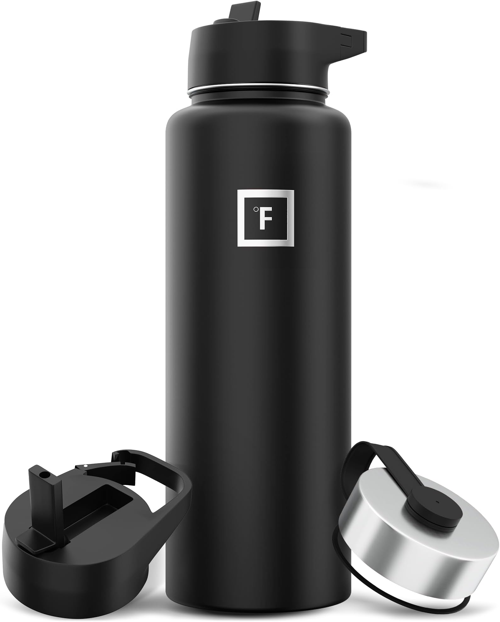 Amazon.com: IRON °FLASK Camping & Hiking Hydration Flask with 3 Lids ...
