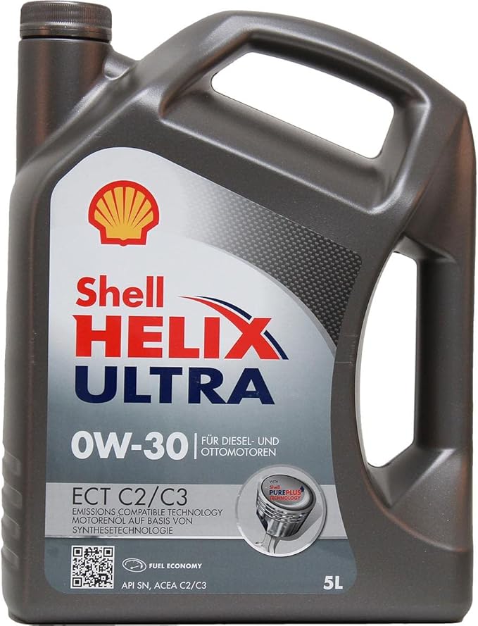 Shell 600068836 Helix Ultra ECT C2 C3 0w-30 Engine Oil : Amazon.co.uk ...