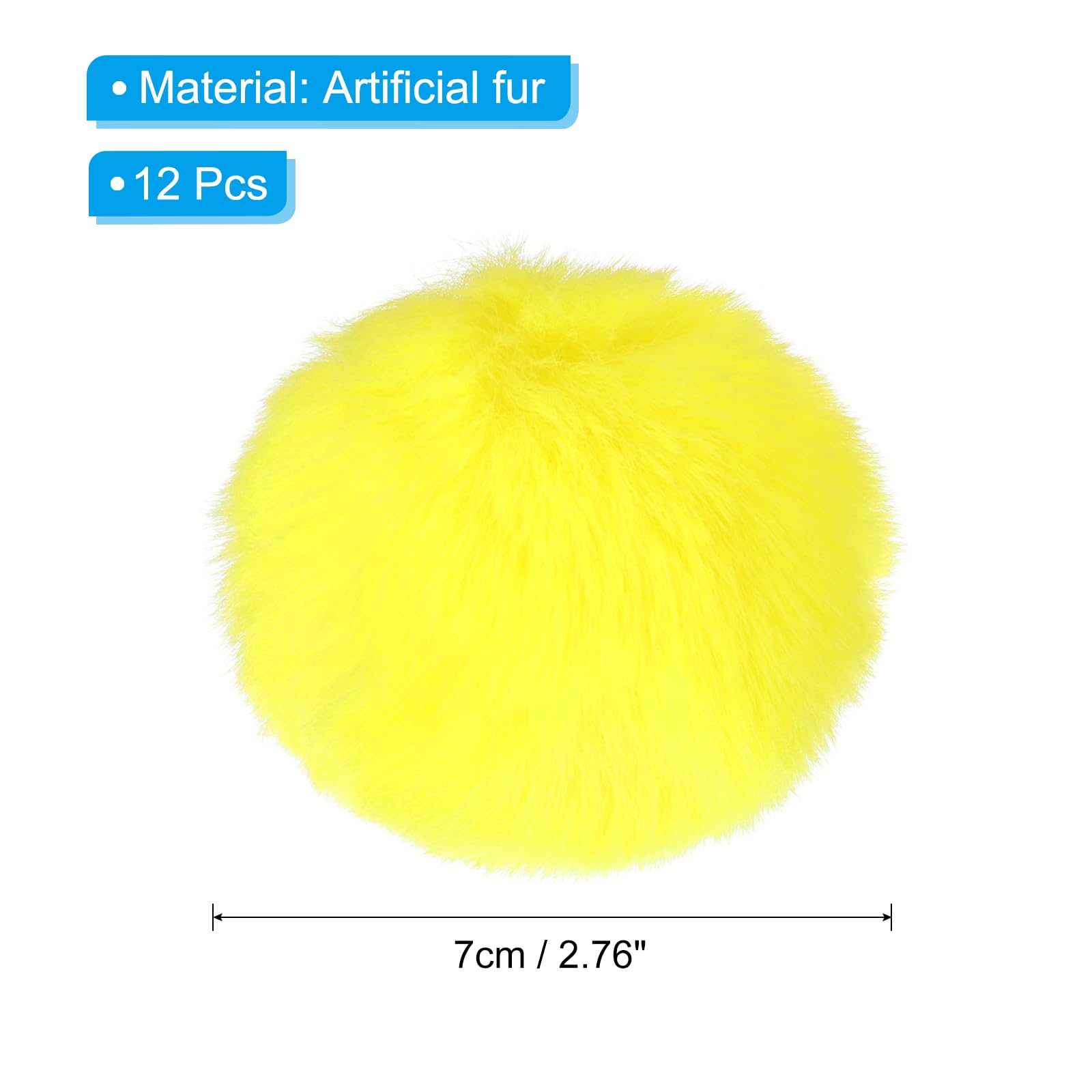 Faux Fur For Hats With Press Studs Uxcell Faux Fur For Hats, Fluffy ...