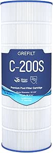 Amazon.com : Grefilt C200S Pool Filter Cartridge, Compatible with ...