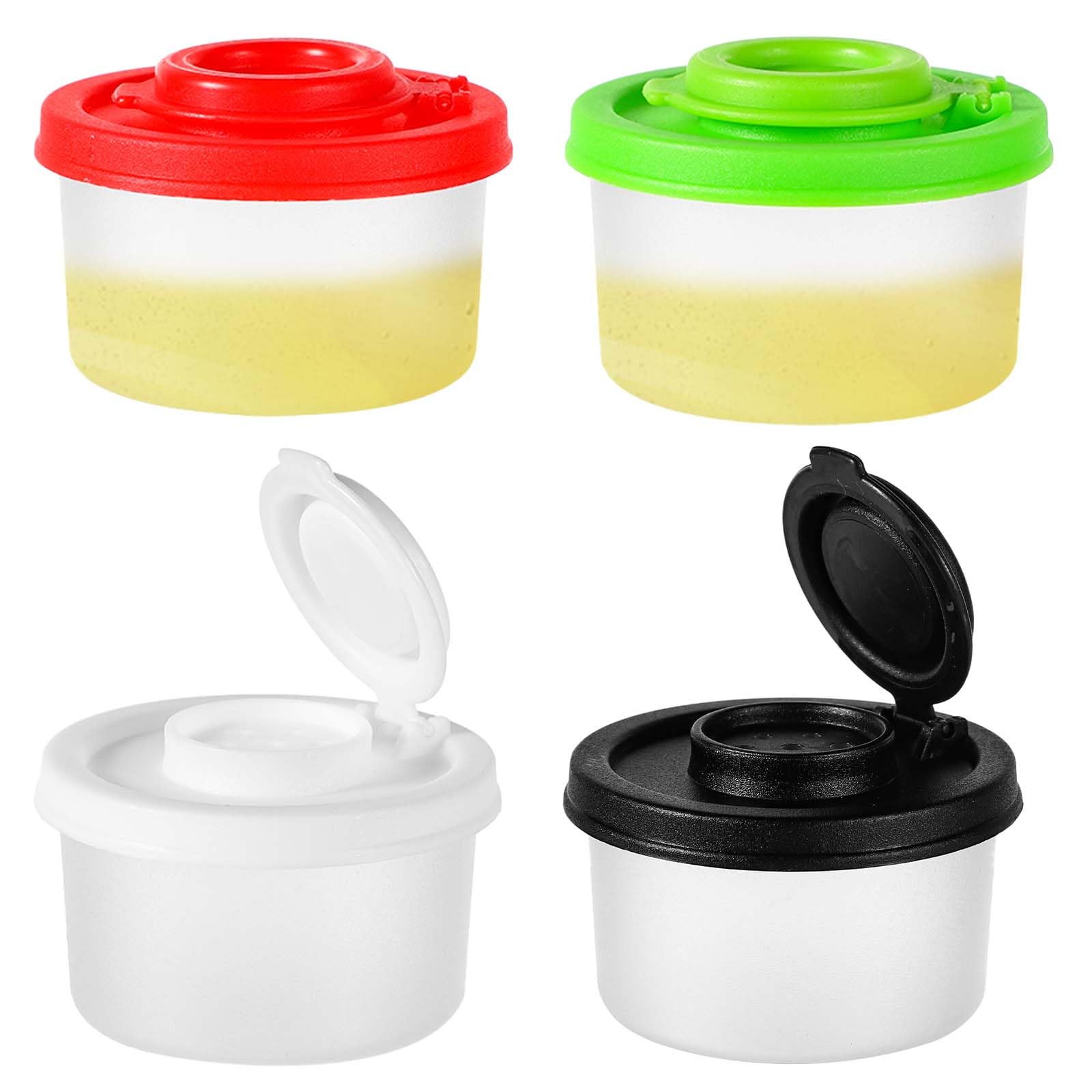 Amazon.com: 4pcs Spice Container Jars, 2.17x2.17x1.50in Spicy Container ...