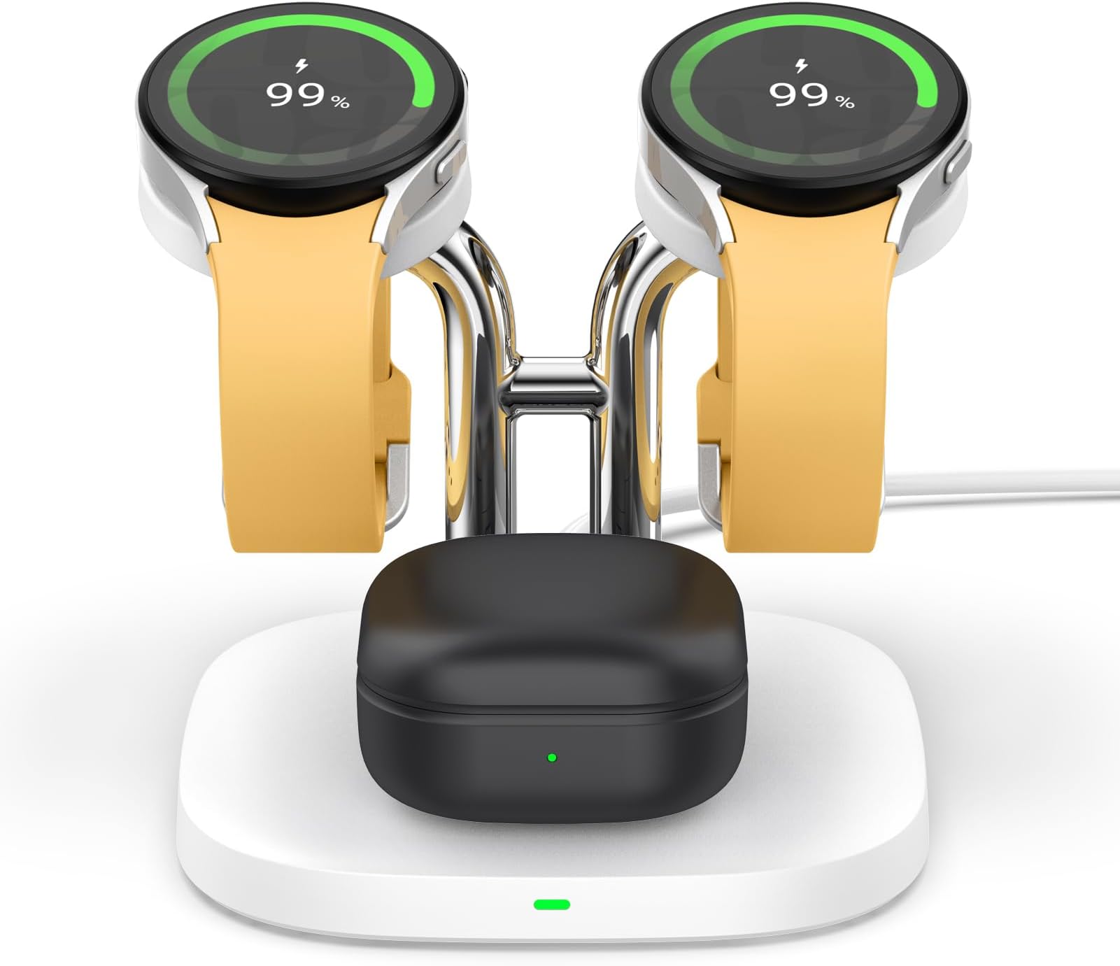 Amazon.com: SwanScout Dual Watch Charger Compatible with Samsung Watch ...