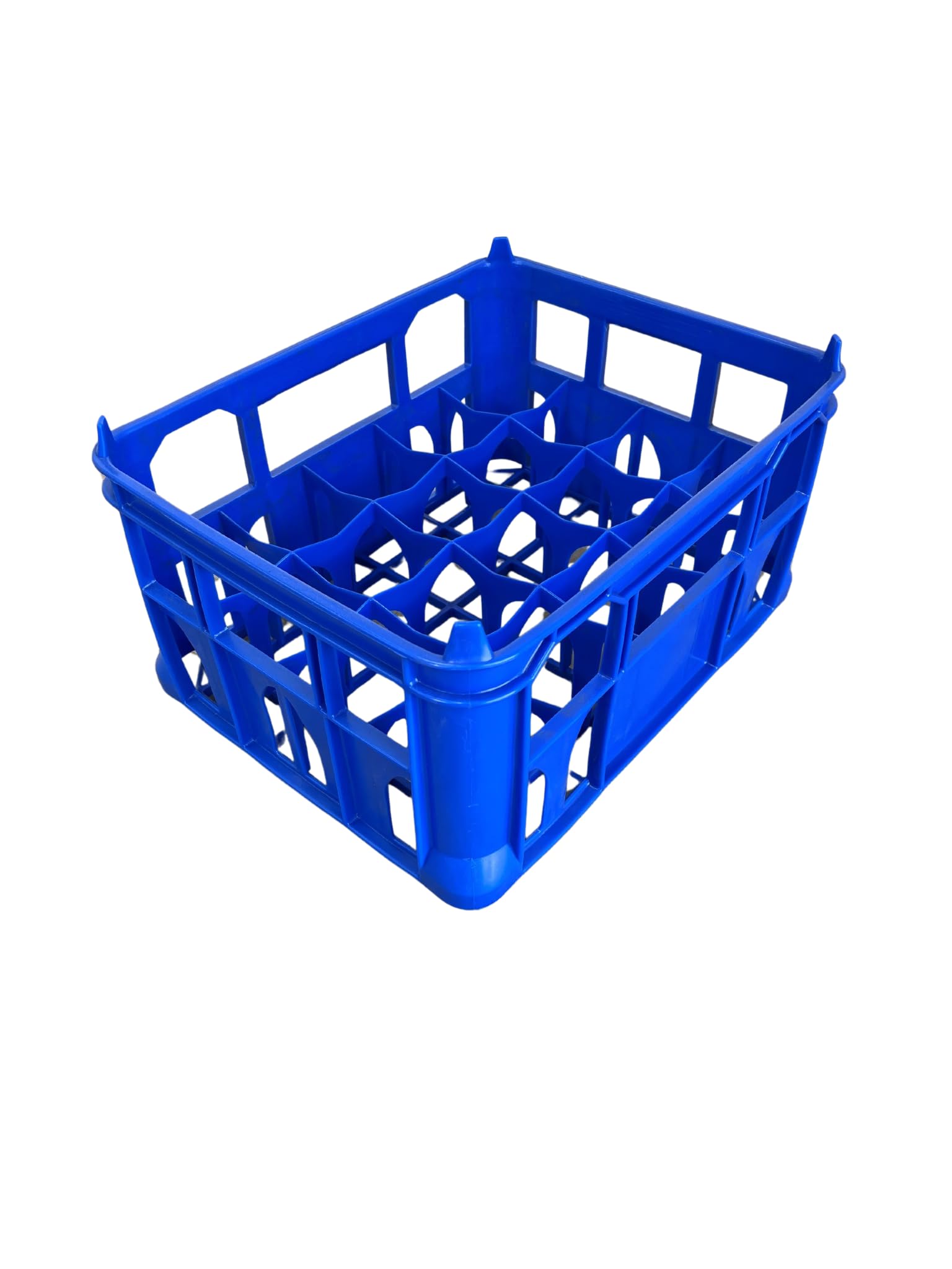 Plastic Milk Crate - to suit Milk Bottles 20 Bottle Capacity Blue ...
