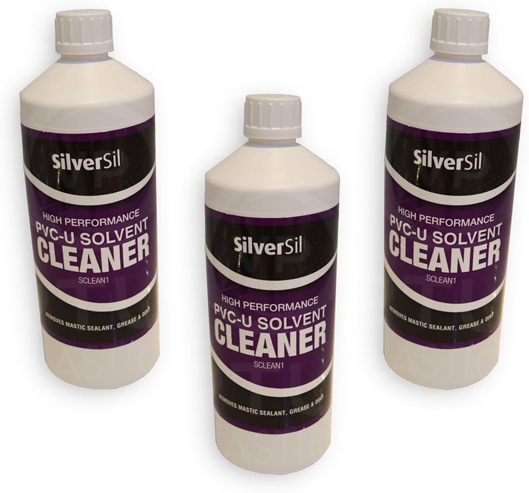 Silversil Upvc Solvent Cleaner - Heavy Duty Cleaner x 3 : Amazon.co.uk ...
