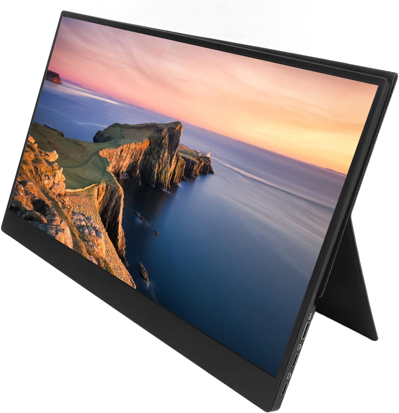 Monitor Portátil IPS, Tela de Computador FHD Tecnologia HDR 14 pol ...