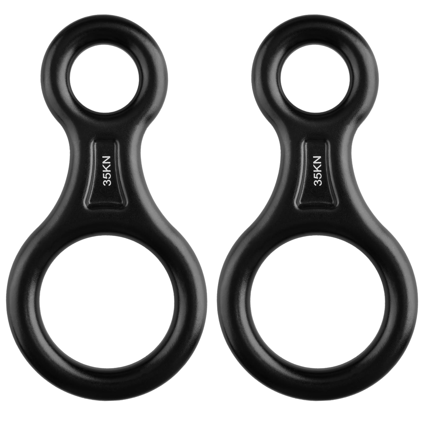 Snapklik.com : TRIWONDER 35KN Aluminum Climb Figure 8 Descender Rigging ...