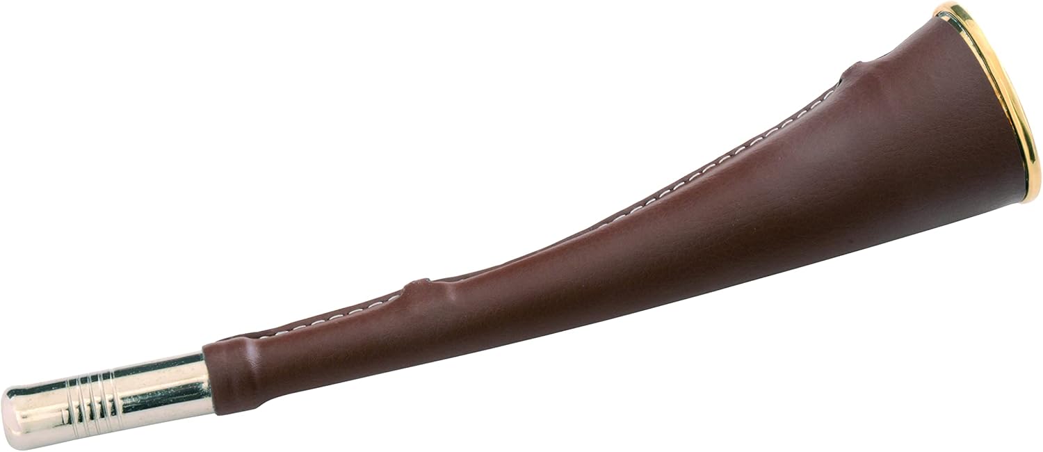 JANUEL - Corne Plate Gainée de Chasse 25cm avec Bretelle : Amazon.fr ...