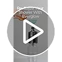 EVERGLOW High-Output Shower Filter, Reduces Chlorine, Dry Skin ...
