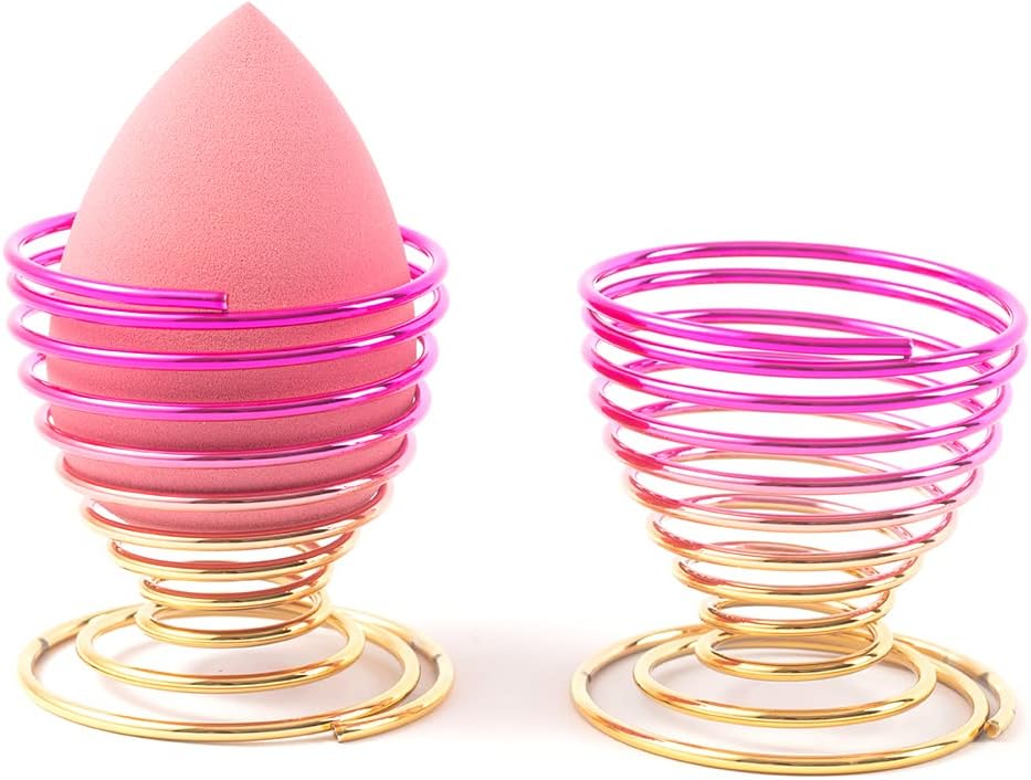 Amazon.com : Beauty Sponge Holder 2 PCS Makeup Sponge Blender Holder ...