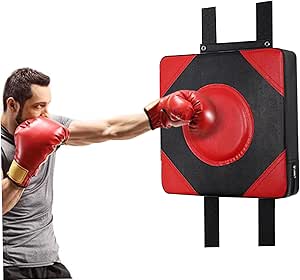 Amazon.com : Wall Boxing Punching Pad, 16inch Height Adjustable Boxing ...