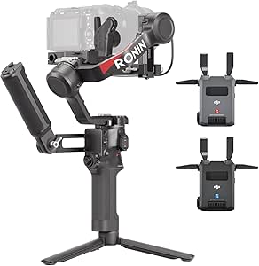 Amazon.com: DJI Combo RS 4, estabilizador cardán de 3 ejes para cámaras ...