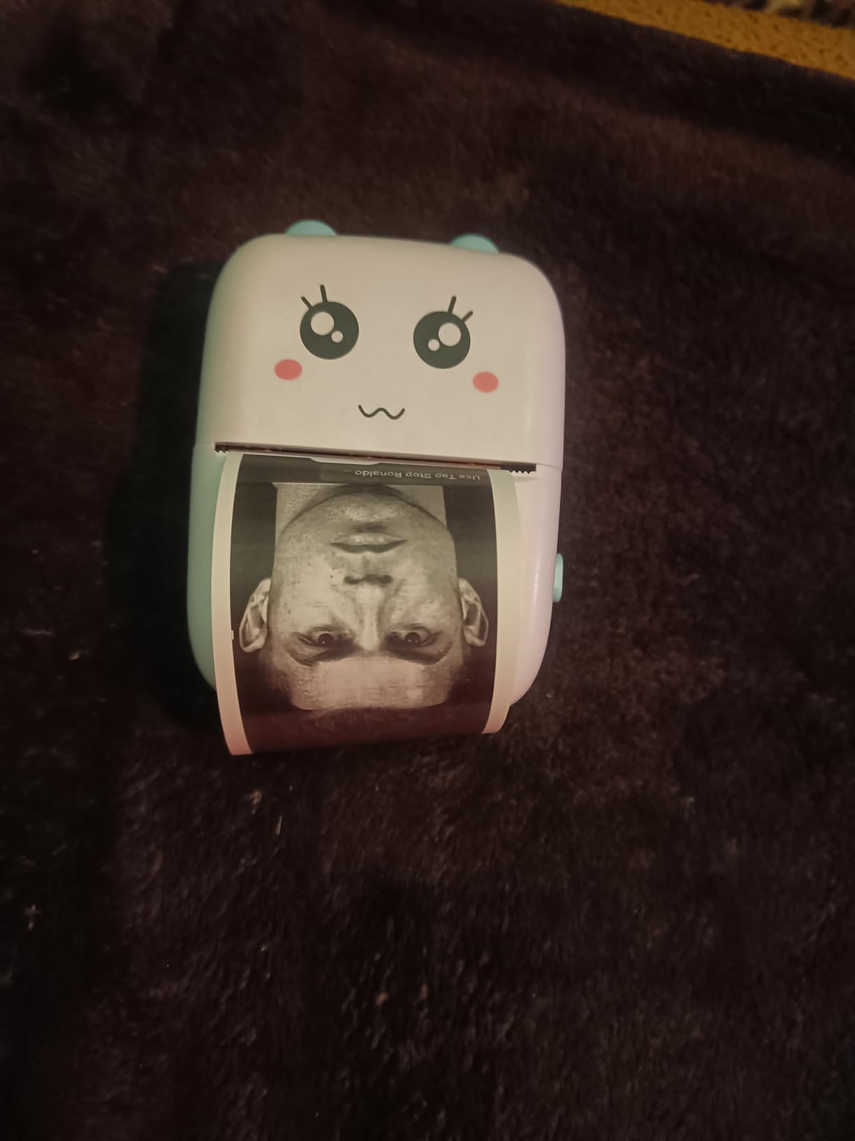 Mini Thermal Printer | Wireless Inkless Sticker & Label Printer - USB ...