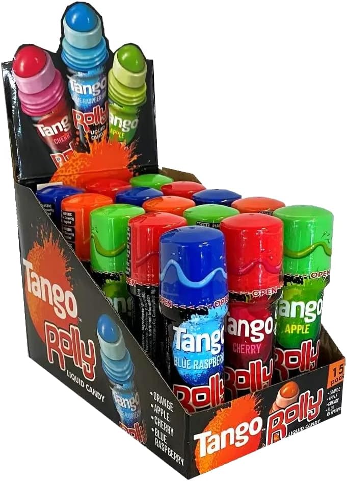 Tango Rolly Liquid Candy 60ml - Fruit Flavour Roller with Liquid Candy ...