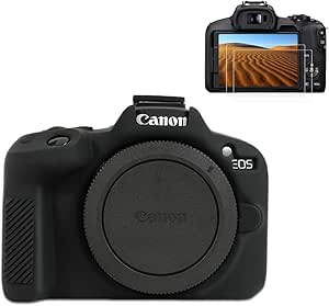 Amazon.com: Pocoukate Case for Canon EOS R50 Camera, Soft Silicone Protective Cover Skin with ...