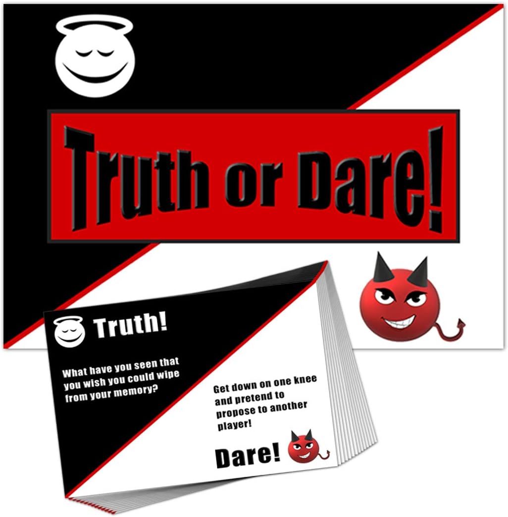 Truth or Dare Game - Laugh Talk - Ask 120 Funny Crazy Clean Questions ...