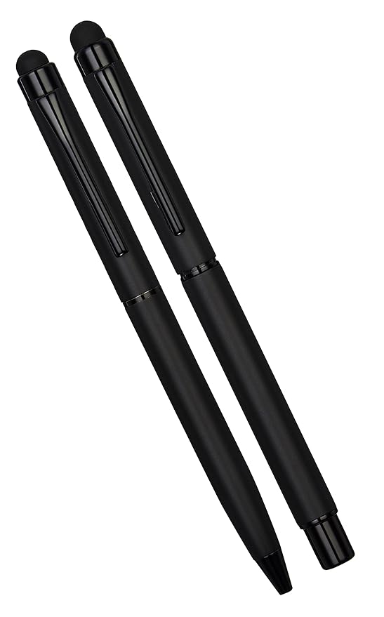 amazon basics Multi-Tool Pen Set, Elegant Stylus, Roller, and Ballpoint ...