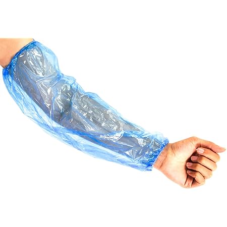 ProCES Arm/Sleeves Covers - Pack of 100 - Polyethylene - Blue ...