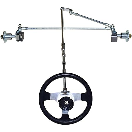 Amazon.com: 300mm ATV Steering Kit Go Kart Steering Shaft Gear Rack ...