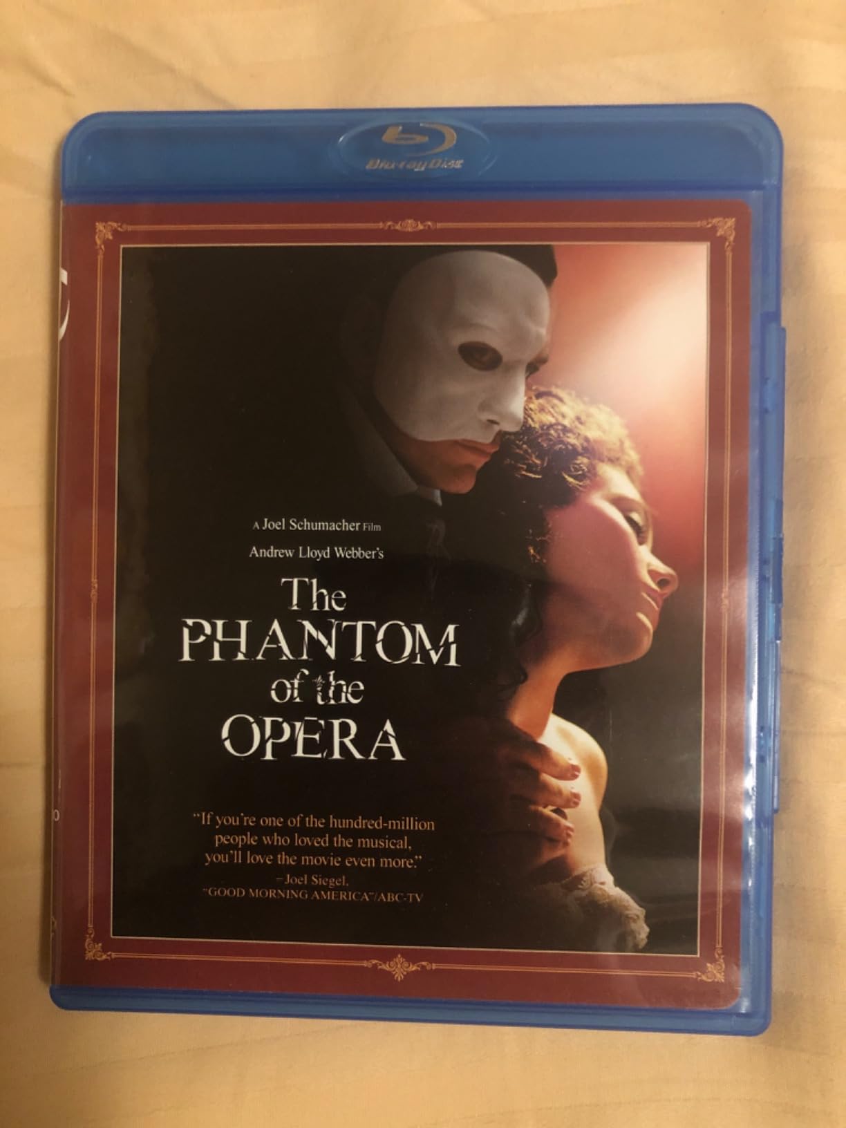 Andrew Lloyd Webber's the Phantom of the Opera [Blu-ray]: 9781419843082 ...