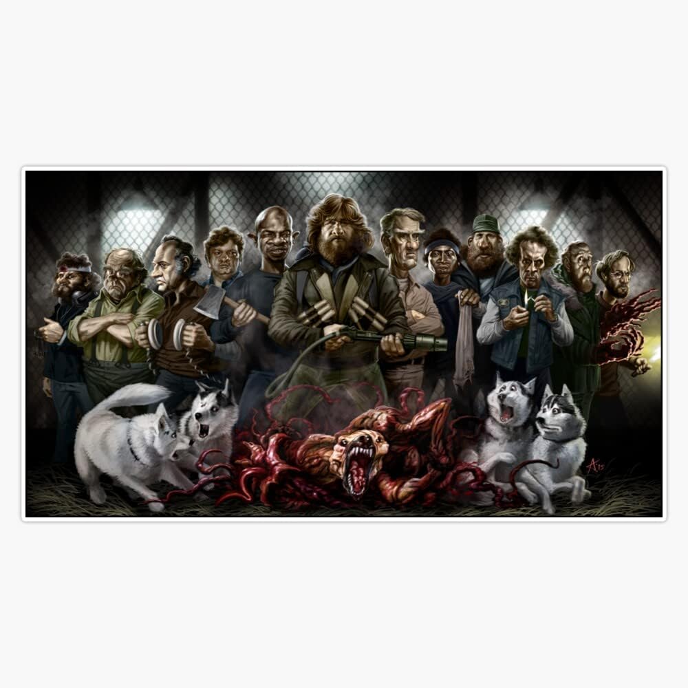 Amazon.com - The Thing: Outpost 31 Bumper Sticker Vinyl Decal 5"