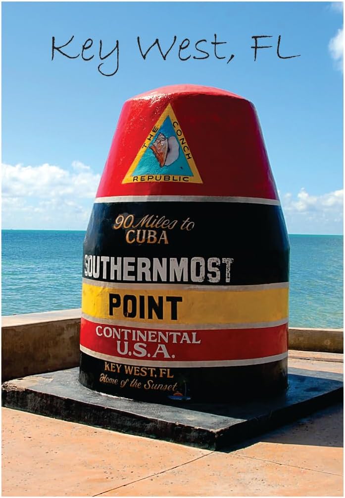 Amazon.com: Key West Southernmost Point Buoy, Key West, Florida ...